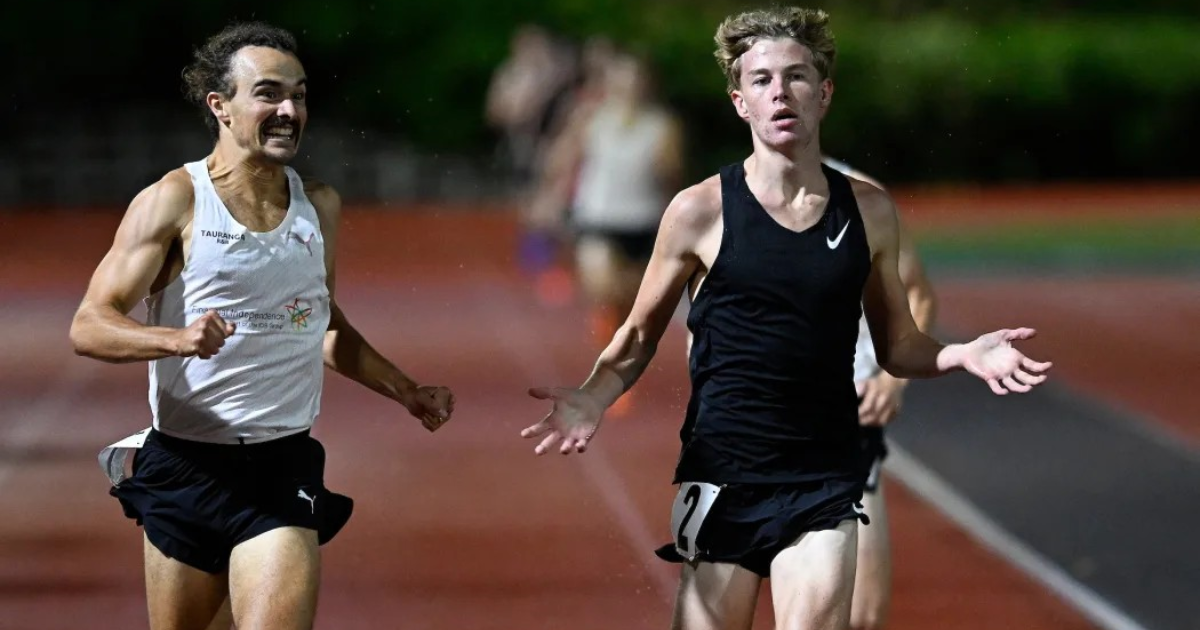 15-Year-Old Sam Ruthe Breaks 4-Minute Mile Record, Makes History | Run ...